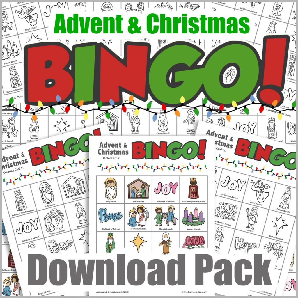 Advent Archives - The Catholic Kid - Catholic Coloring Pages and Games ...